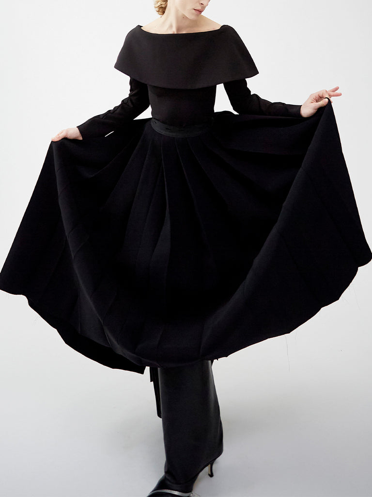 A.W.A.K.E. MODE | Exaggerated Collar Top – Kirna Zabête