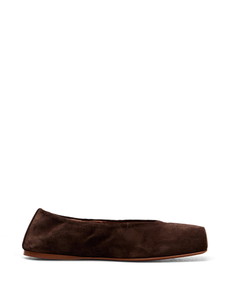 Alaïa | Suede Square Ballet Flats – Kirna Zabête