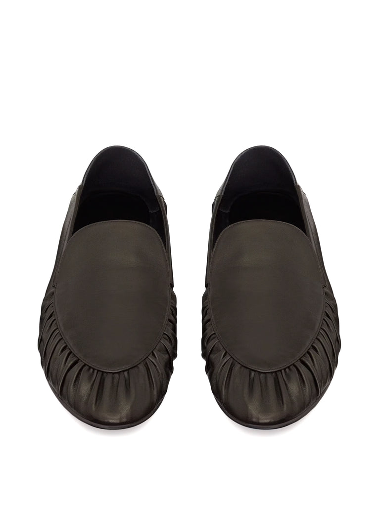 Saint Laurent | Smooth Leather Alain Slippers – Kirna Zabête