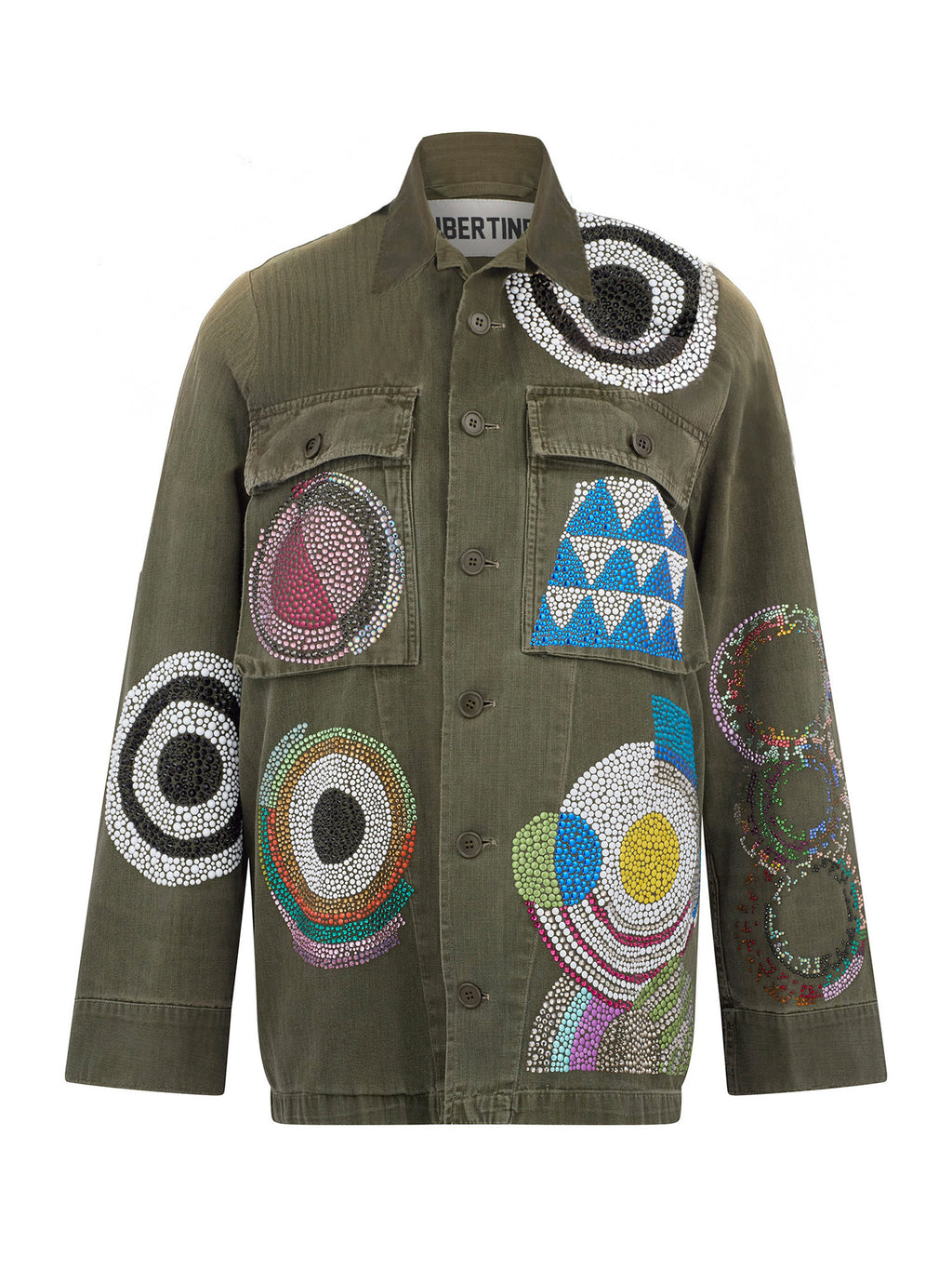 Libertine | Sonia Crystal Vintage French Military Jacket – Kirna Zabête