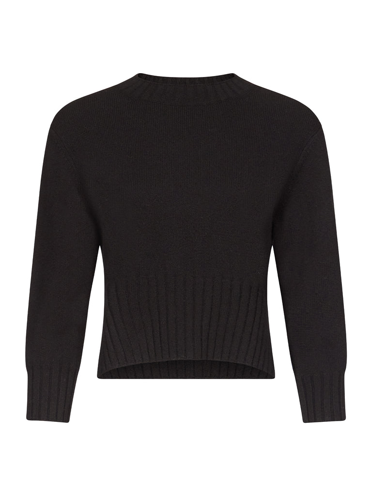 Loulou de Saison| Mora Cropped Cashmere Sweater – Kirna Zabête