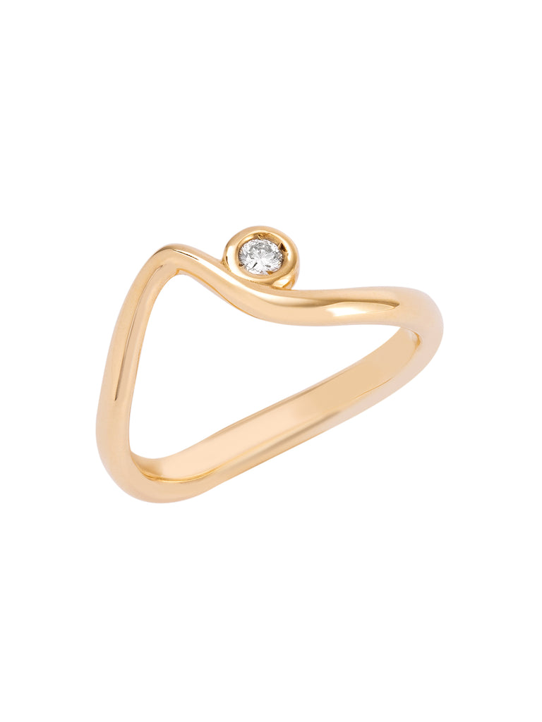Giovana Brait | Wave V Ring – Kirna Zabête