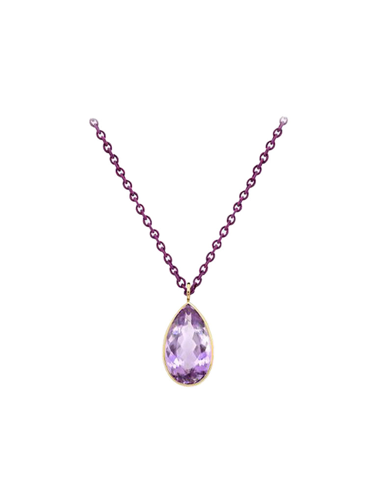Amethyst Mudra Necklace – Kirna Zabête