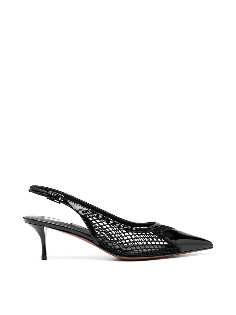 Alaia| Slingback Mesh Pumps – Kirna Zabête