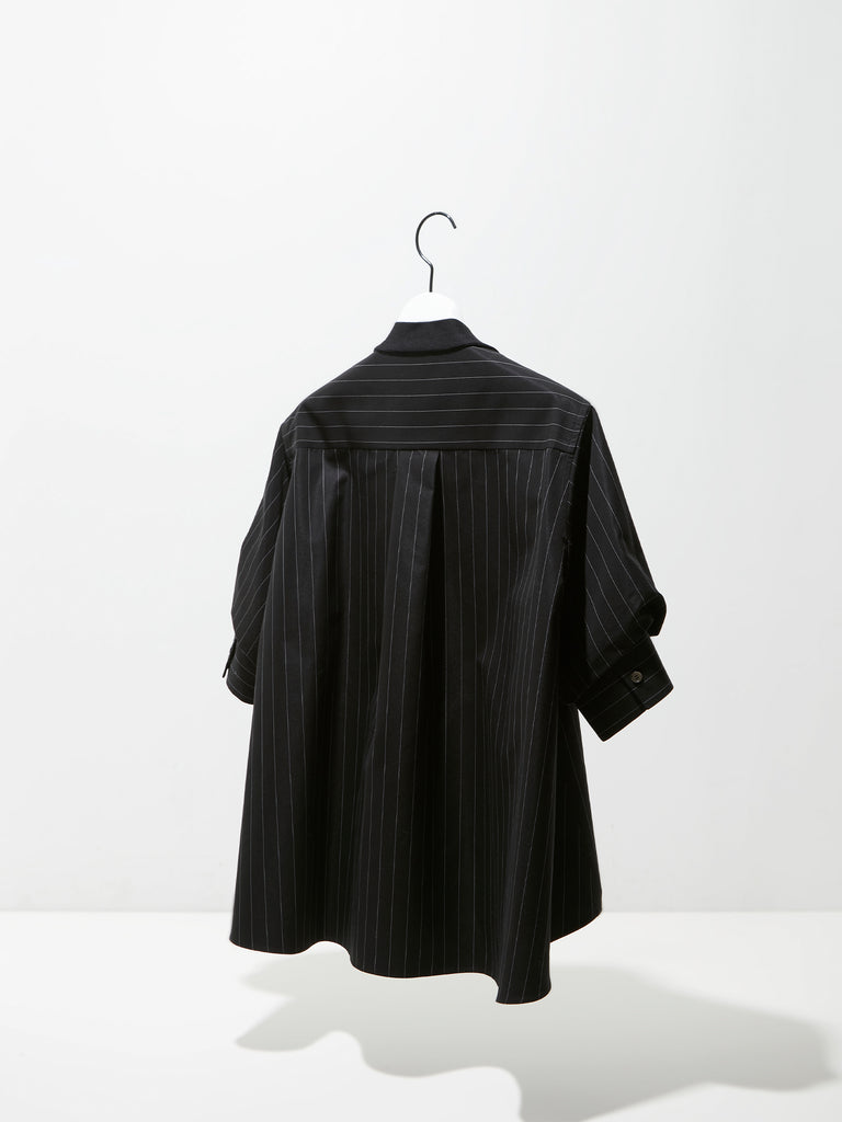 sacai | Chalk Stripe x Cotton Knit Cardigan – Kirna Zabête