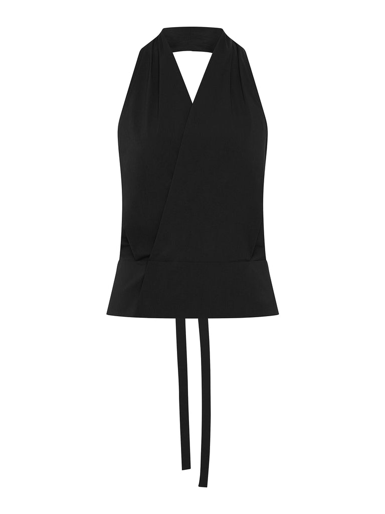 St. Agni | Halter Wrap Top – Kirna Zabête
