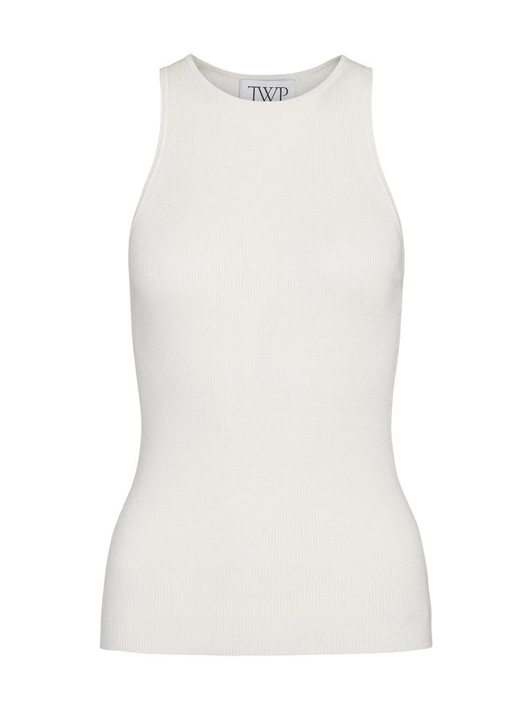 TWP | Harbor Tank in Cotton Silk – Kirna Zabête